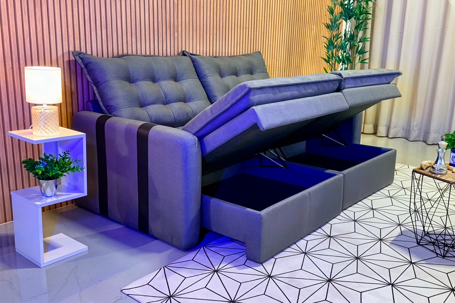 Sofás Pequenos Para Salas Integradas: Layout Perfeito